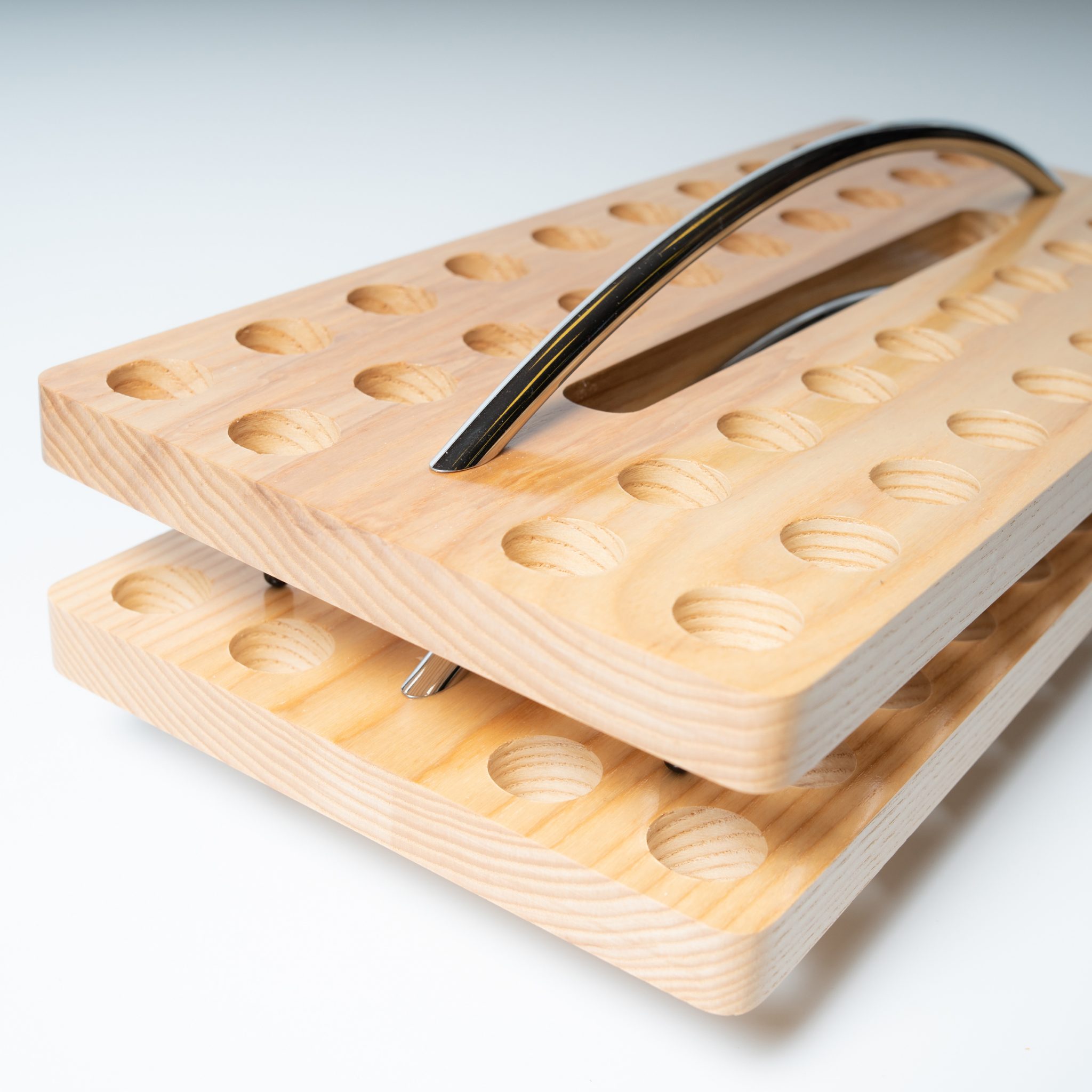 Ash Stacking Communion Tray | Grace Church Supplies