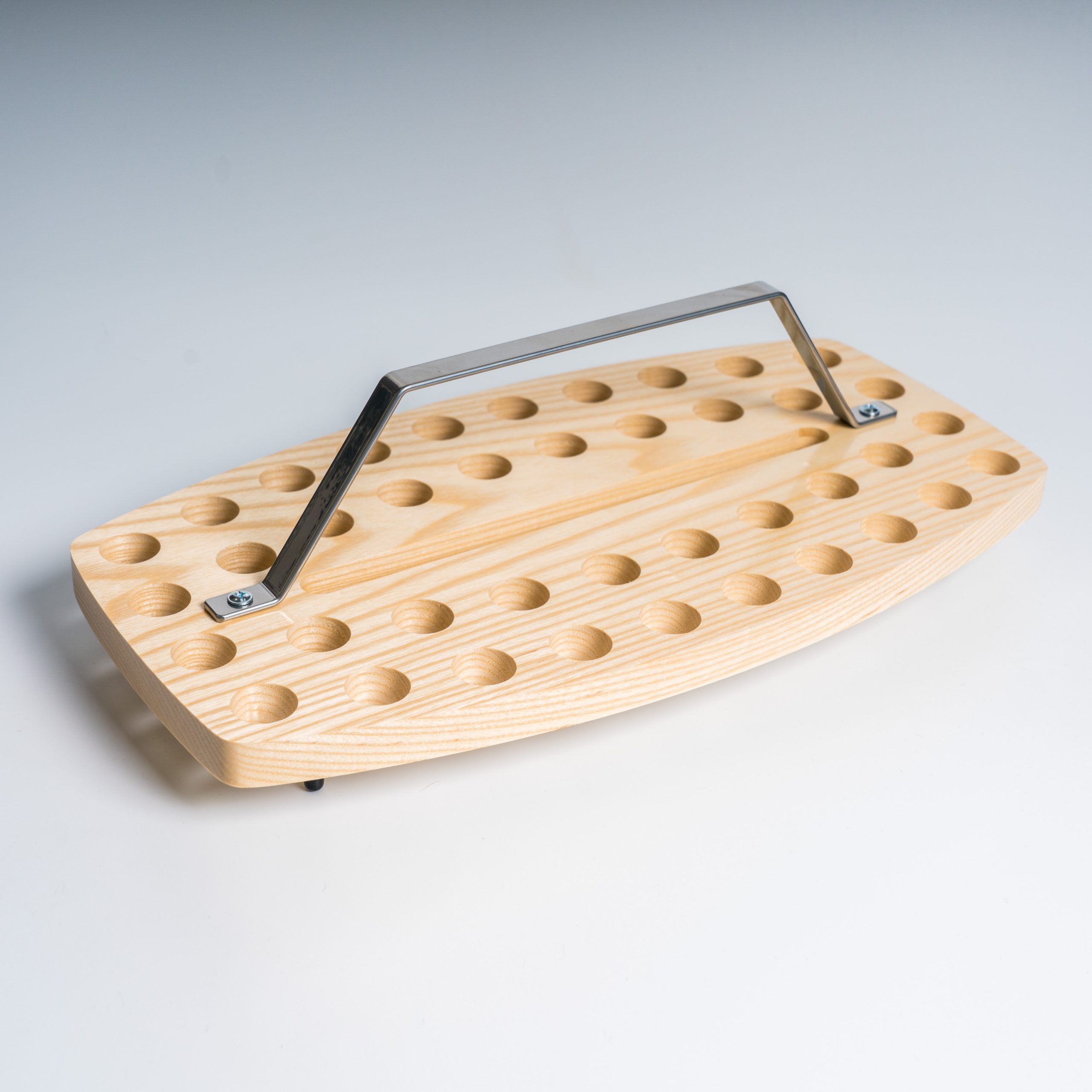 1 x Ash Curved Communion Tray | Grace Church Supplies