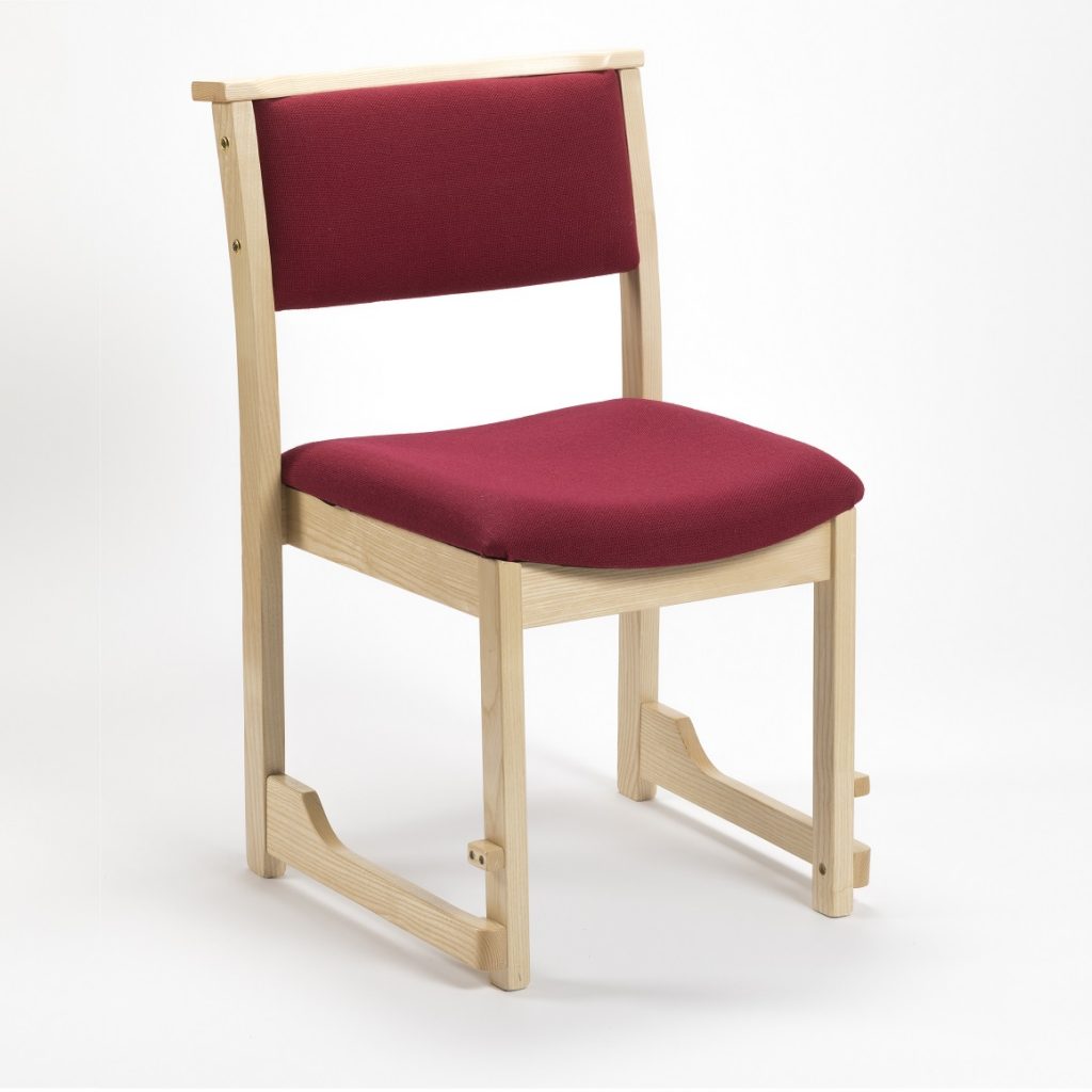 High Stacking Traditional Chapel and Church Upholstered Chair | Grace ...