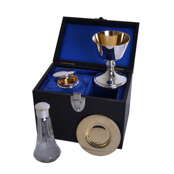 Portable Silver Plated Communion Sets | Grace Church Supplies