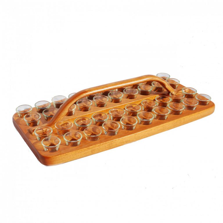 Wood Communion Trays | Grace Church Supplies