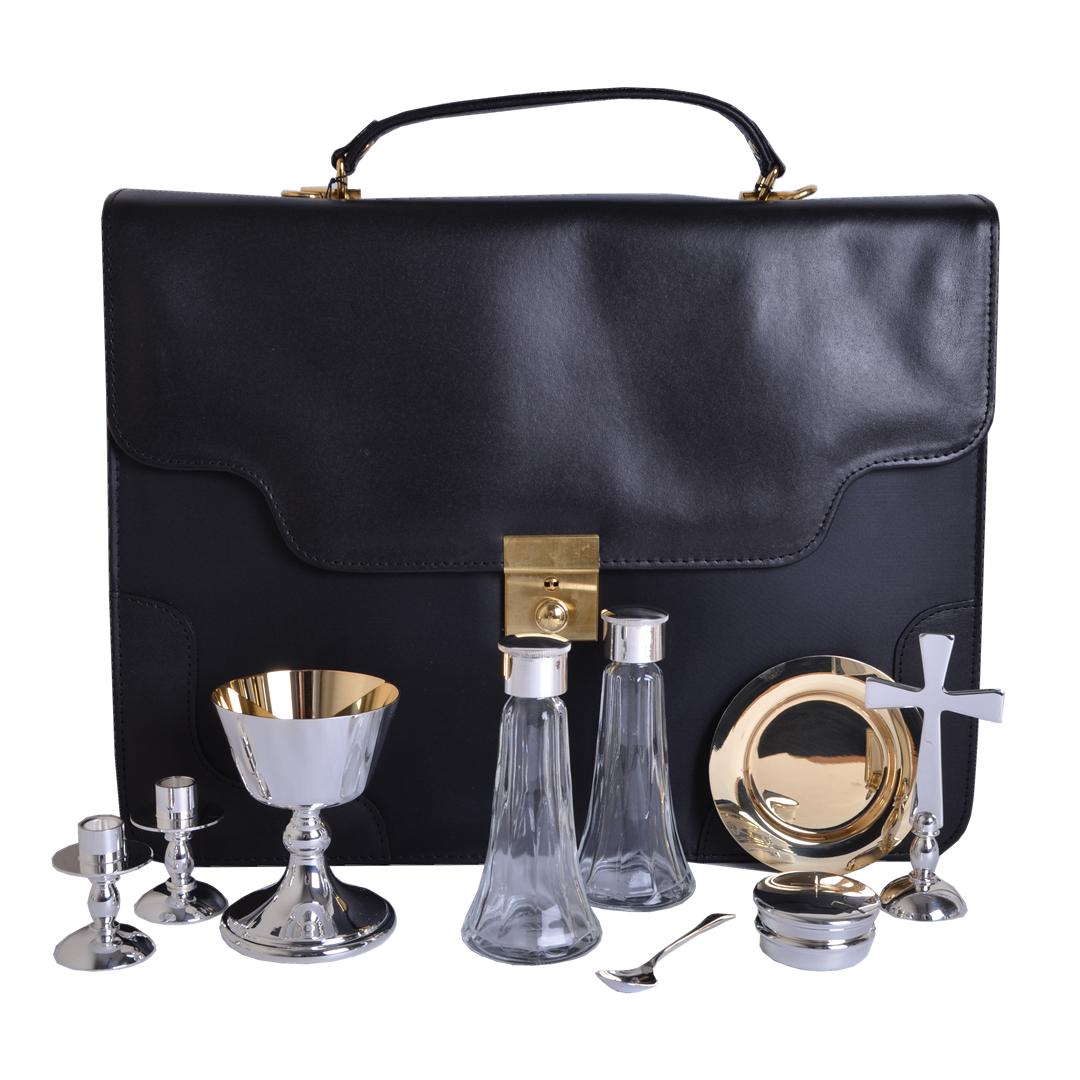 Portable Silver Plated Communion Sets | Grace Church Supplies
